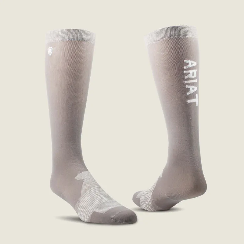 Ariat Essential Performance Socks in Zinc