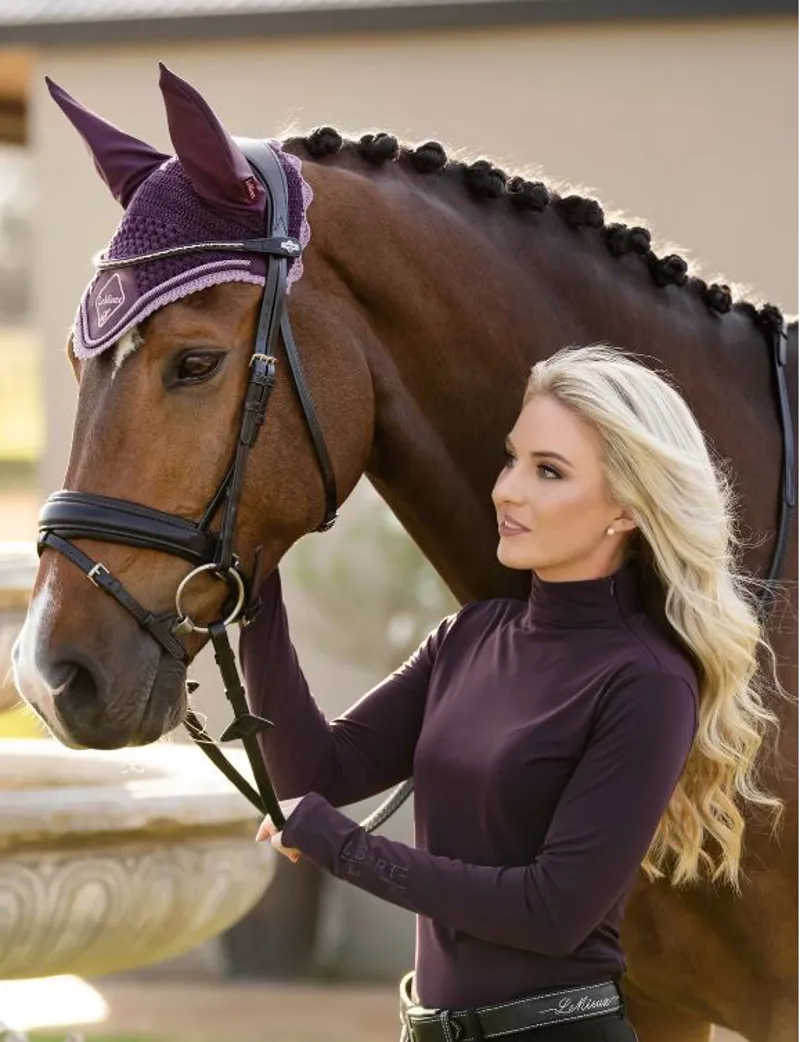 LeMieux Liberte High Neck Fig Baselayer