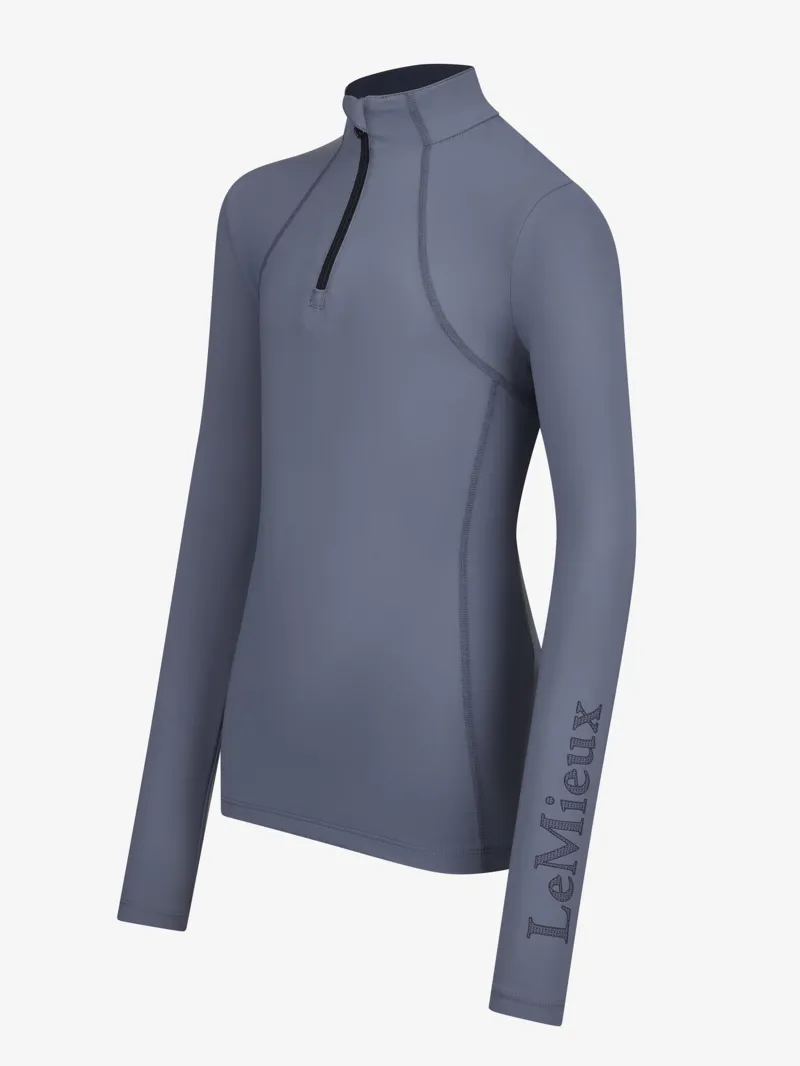 LeMieux Young Rider Equestrian Base Layer Childrens In Jay Blue