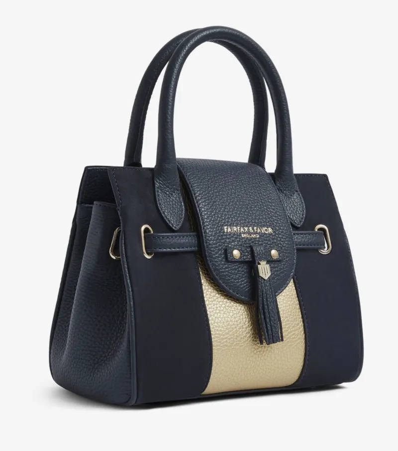 Fairfax and Favor 10 Year Anniversary Mini Windsor Navy or Gold