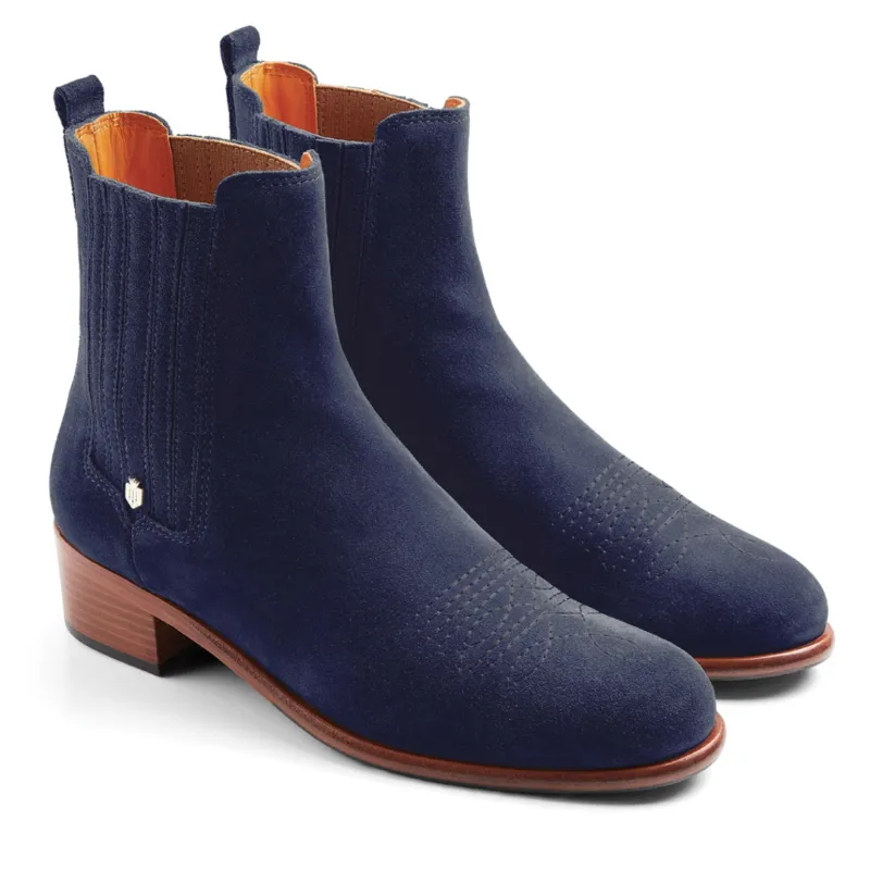 Fairfax and Favor Rockingham Chelsea Boot Ink Suede