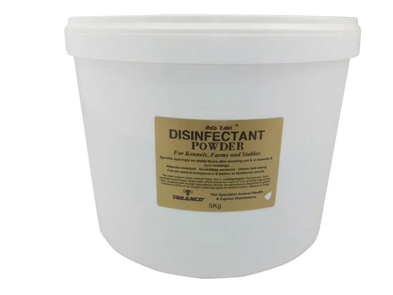 Gold Label Disinfectant Powder For Stables In 5kg