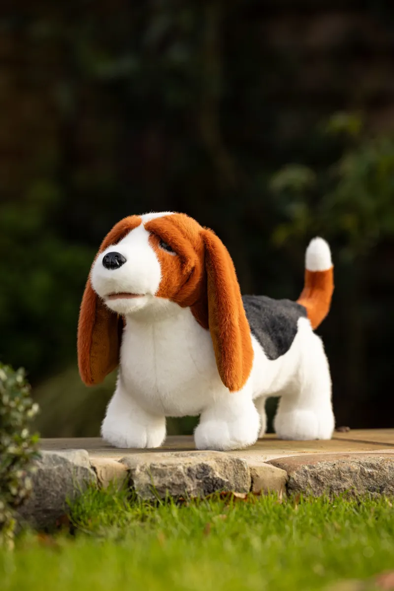 Basset hound stuffed animal store