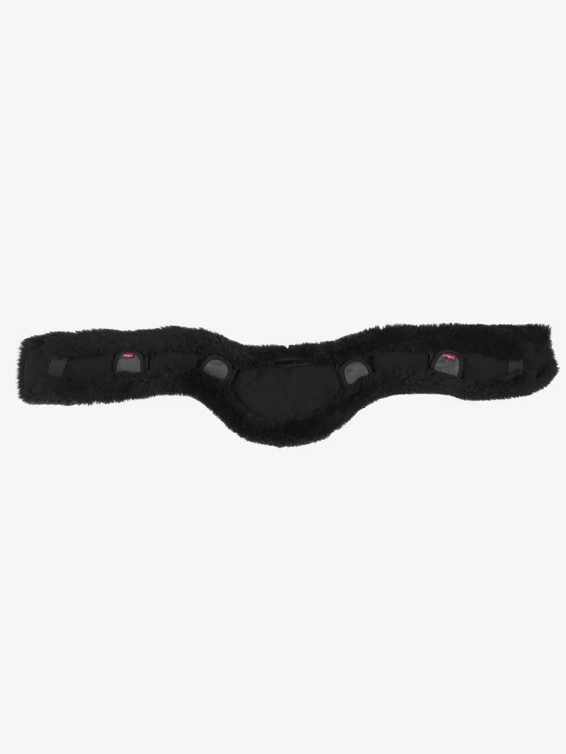 LeMieux Merino+ Anatomic Jumping Girth Cover Equestrian In Black