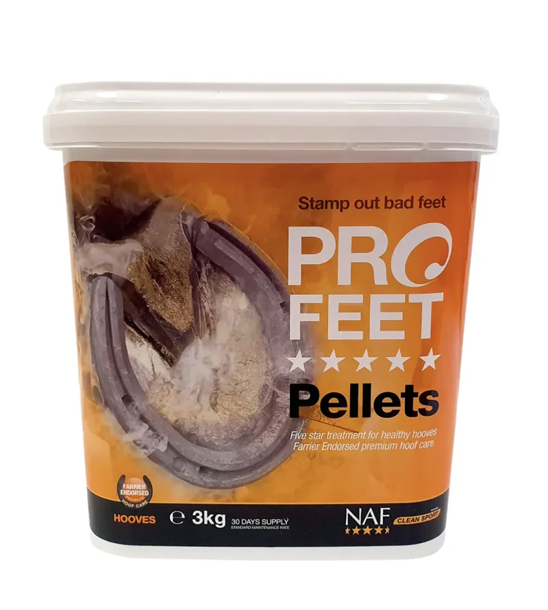NAF 5 Star Pro Feet Pellets Hoof Health Supplement For Horses