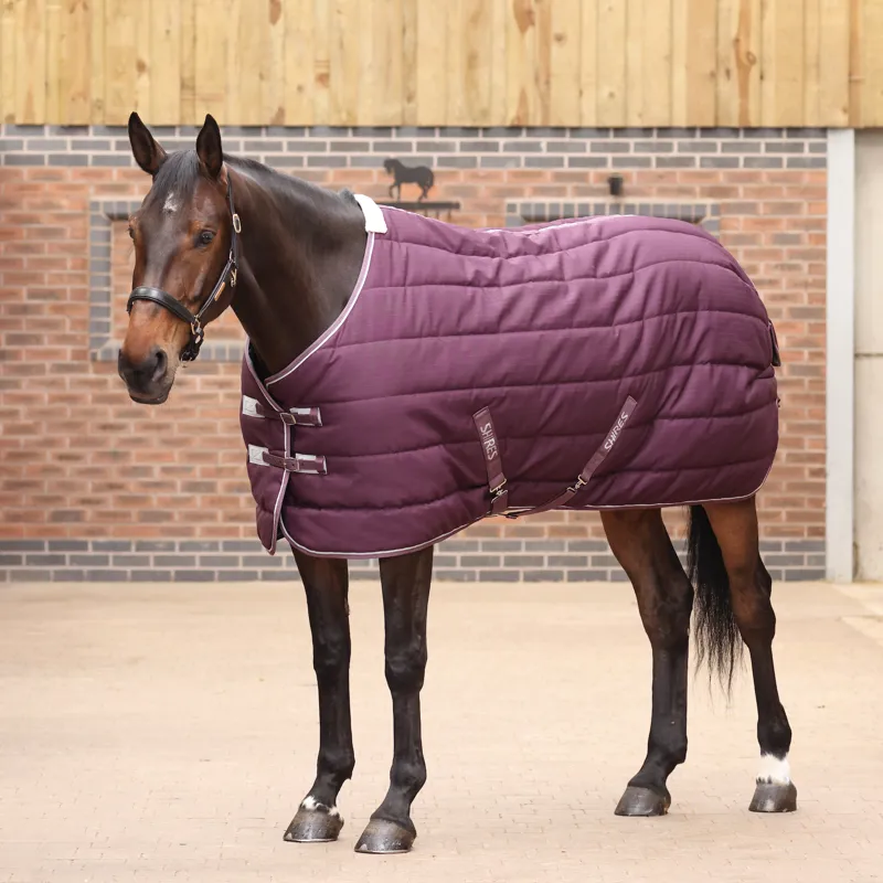 Shires Tempest Original 300g Stable Rug Horse In Burgundy